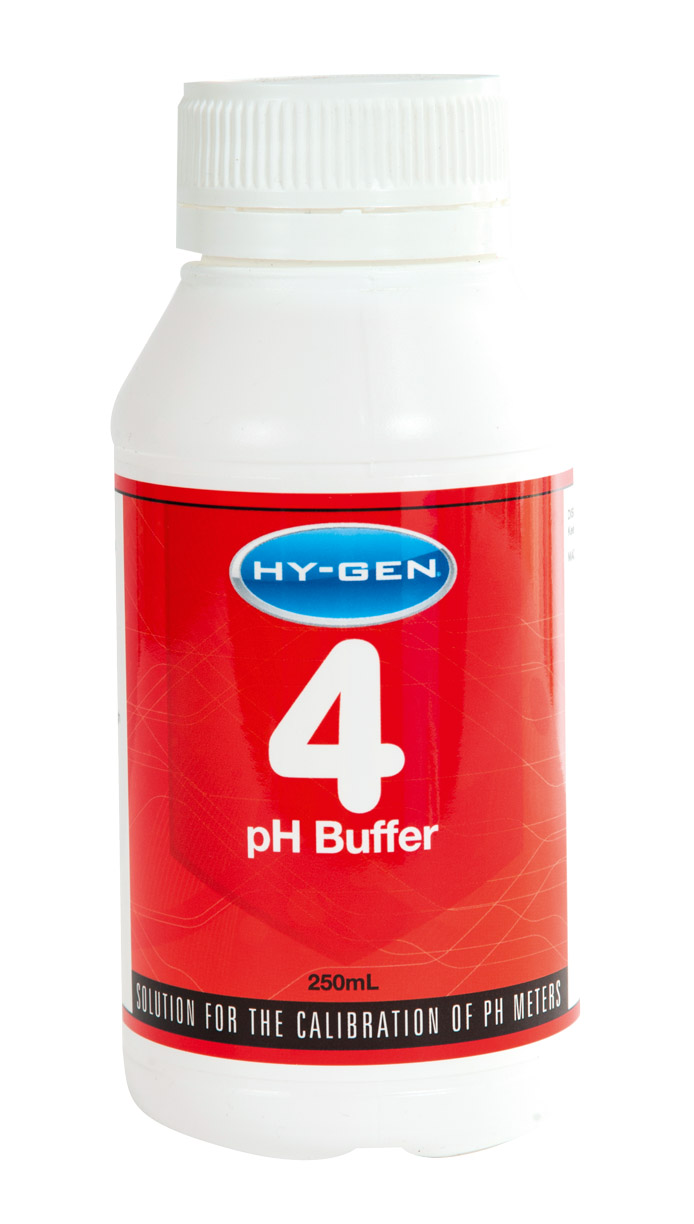 pH BUFFER 4 - HY-GEN NUTRIENTS